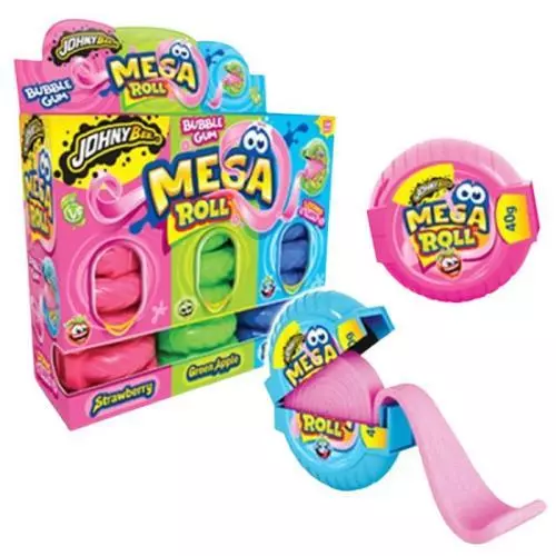 JohnyBee žvýkačka mega roll /24/ 40g